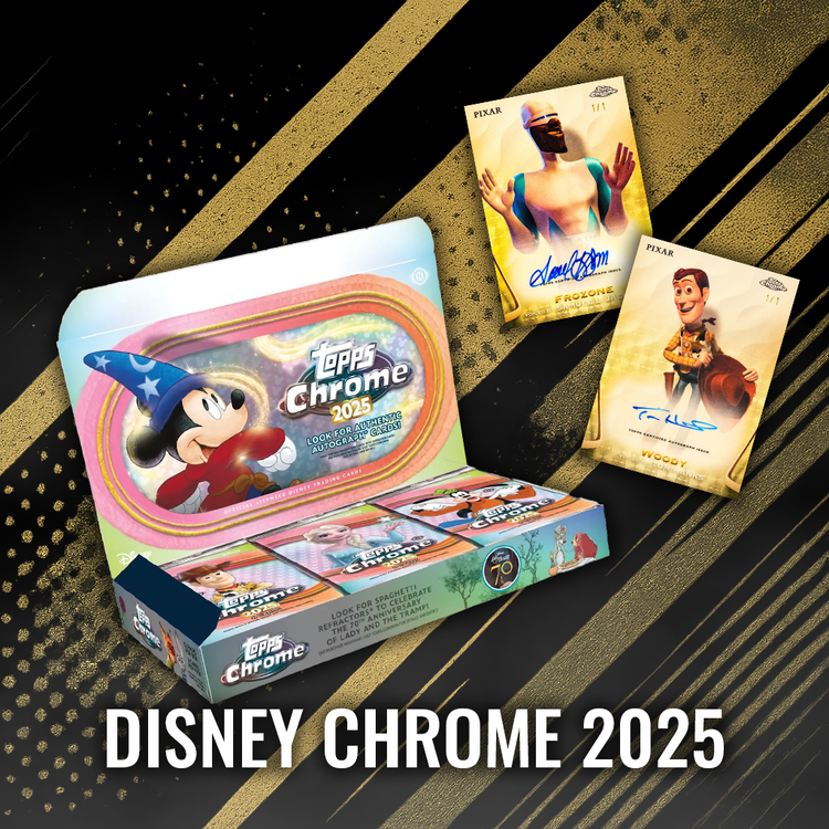 Topps Chrome Disney 2025 Release Date, Checklist, Inserts & Autographs ...